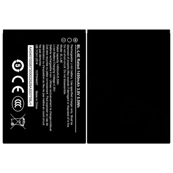 Phone battery BL-L4E for Nokia NK 2660 Flp 4G/8210 4G - topbattery.co.uk